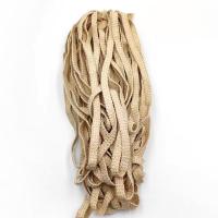 China 80% Pure Cotton 20% Polyester Cotton Flat Belt With Gold Thread Handwoven for Superior for sale