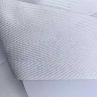 China Custom Size Herringbone Webbing Straps Woven Polyester Belt for Clothing Manufacturing for sale