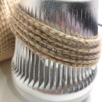 China Manufacture Sustainable Cotton and Linen Eight-Strand Rope for Handmade Braided Cards for sale