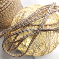 China Manufacture Sustainable Cotton and Linen Eight-Strand Rope for Handmade Braided Cards for sale