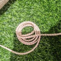 China Manufacture Sustainable Cotton and Linen Eight-Strand Rope for Handmade Braided Cards for sale