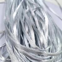 China 0.5cm Width Recycled 100% Polyester Webbing for Sustainable Clothing and Footwear for sale