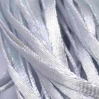 China 0.5cm Width Recycled 100% Polyester Webbing for Sustainable Clothing and Footwear for sale