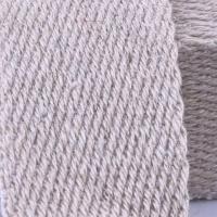 China Custom 100% Cotton Thick Twill Webbing Clothes Belt Accessories White Webbing for sale