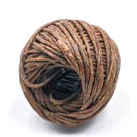 China Eco-Friendly DIY Crafts Sustainable 2mm Jute String Rope with 100% Hemp and Beeswax for sale