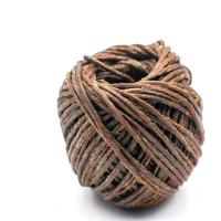 China Eco-Friendly DIY Crafts Sustainable 2mm Jute String Rope with 100% Hemp and Beeswax for sale