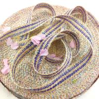 China Webbing 25mm Woven Jute Ribbon for Christmas Holiday Decoration 100% Jute Burlap Fabric for sale