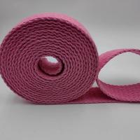 China Customized Colored Polyester Cotton Webbing for Sustainable Applications and Solutions for sale