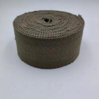 China Support 7 Days Sample Order Lead Time Beaded Plain Cotton Webbing Belts for Straps for sale