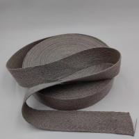 China Customized Colors Hemp Weaving Straps with Herringbone Pattern from Fabric Suppliers for sale