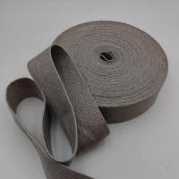 China Customized Colors Hemp Weaving Straps with Herringbone Pattern from Fabric Suppliers for sale