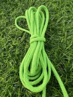 China Customizable Diameter and Length Cotton Binding Woven Cotton Rope for Spot Green Color for sale