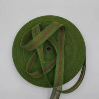 China Manufacturers Direct Jute Webbing for Eco-Friendly Fishing Line in Green Jump Color for sale