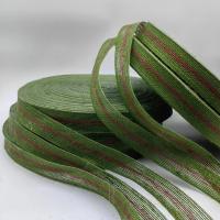 China Manufacturers Direct Jute Webbing for Eco-Friendly Fishing Line in Green Jump Color for sale
