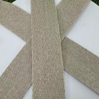China Hemp Weaving Straps Sustainable Advantage with Herringbone Pattern and Eco-friendly Fabric for sale