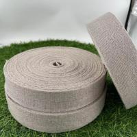 China Hemp Weaving Straps Sustainable Advantage with Herringbone Pattern and Eco-friendly Fabric for sale