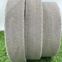 China Hemp Weaving Straps Sustainable Advantage with Herringbone Pattern and Eco-friendly Fabric for sale