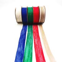 China Jute Webbing Cake Gift Packing Ribbon Bow with 7 Days Sample Order Lead Time Support for sale