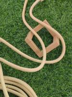 China Strong and Enduring Aramid Braided Flame Retardant Rope for Heavy-Duty Applications for sale