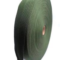 China Green Tactics Equipment Material Strap 3cm Width Woven Nylon Herringbone Webbing for sale