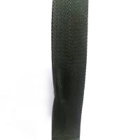 China Green Tactics Equipment Material Strap 3cm Width Woven Nylon Herringbone Webbing for sale
