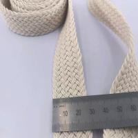 China Sustainable Wax Cord Belt Roll Bag Woven Clothing Ribbon Webbing for Bag Customization for sale