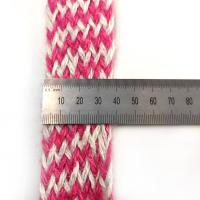 China 4cm Wide Jute Braid in Plain Design for Durable Knitting Belt and Packaging for sale