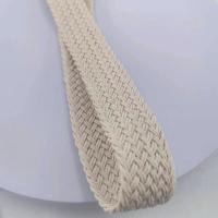 China Sustainable Wax Cord Belt Roll Bag Woven Clothing Ribbon Webbing for Bag Customization for sale