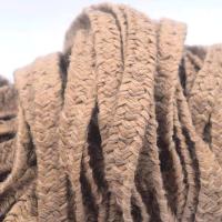 China Customized Size 70% Paper 30% Polyester Woven Ribbon Webbing for Sustainable Straw Hats for sale