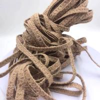 China Customized Size 70% Paper 30% Polyester Woven Ribbon Webbing for Sustainable Straw Hats for sale