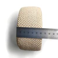 China 50% Jute 40% Latex 10% Polyester Twill Elastic Webbing for Sustainable Shoe Material for sale