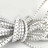 China 12mm Diameter Round Braided Elastic Stretch Rope with High Strength Elastic Cord for sale