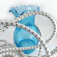 China 12mm Diameter Round Braided Elastic Stretch Rope with High Strength Elastic Cord for sale