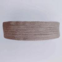 China Eco-friendly Linen Ribbon for Wedding and Christmas Decor Support 7 Days Sample Order for sale