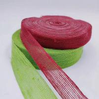 China Custom Jute Ribbon for Handmade Christmas Decor Support 7 Days Sample Order Lead Time for sale