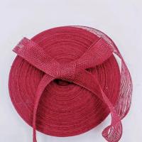 China Custom Jute Ribbon for Handmade Christmas Decor Support 7 Days Sample Order Lead Time for sale