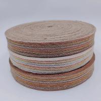 China Plain Multi Specification Jute Environmental Protection Colored Gold Fishing Line Ribbon for sale
