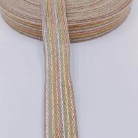 China Plain Multi Specification Jute Environmental Protection Colored Gold Fishing Line Ribbon for sale