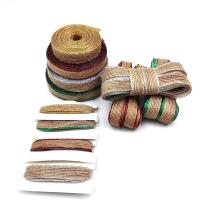 China Colorful Fish Shredded Hemp Rolls for Shoes 80% Jute 20% Polyester DIY Decorative Bow for sale