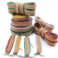 China Colorful Fish Shredded Hemp Rolls for Shoes 80% Jute 20% Polyester DIY Decorative Bow for sale