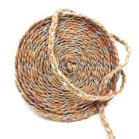 China Revamp Your Garment Packaging with Silver Wire Braided Hemp Decorative Cord Jute Rope for sale