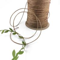 China Eco Friendly Durable Jute Twine 2mm Jute Rope Natural Hemp Rope For Home Decoration Cords for sale