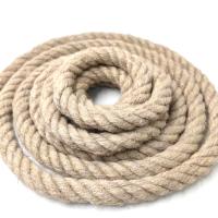 China 20mm Braided Jute Rope Twisted Rope Hemp Rope for Craft Decorative Landscape Handmade for sale