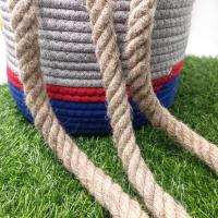 China 20mm Braided Jute Rope Twisted Rope Hemp Rope for Craft Decorative Landscape Handmade for sale