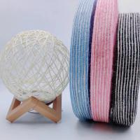 China 7 Days Sample Order Lead Time Colorful Jute Ribbon With Logo For Sustainable Fishing for sale