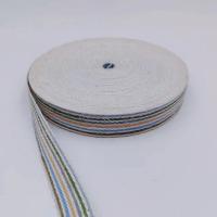 China Colorful Jute Ribbon Gift Box Packaging Eco Friendly Webbing for Christmas Decoration for sale