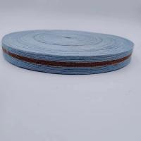 China Customized Size 3cm Jute Ribbon Webbing for Sustainable Colorful Gift Packaging for sale