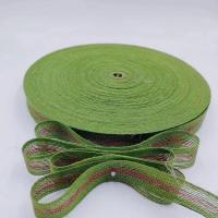 China Size Customized Jute Woven Ribbons Eco-Friendly Choice for Garment and Home Textile for sale