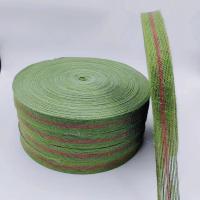 China Size Customized Jute Woven Ribbons Eco-Friendly Choice for Garment and Home Textile for sale