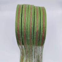China Size Customized Jute Woven Ribbons Eco-Friendly Choice for Garment and Home Textile for sale